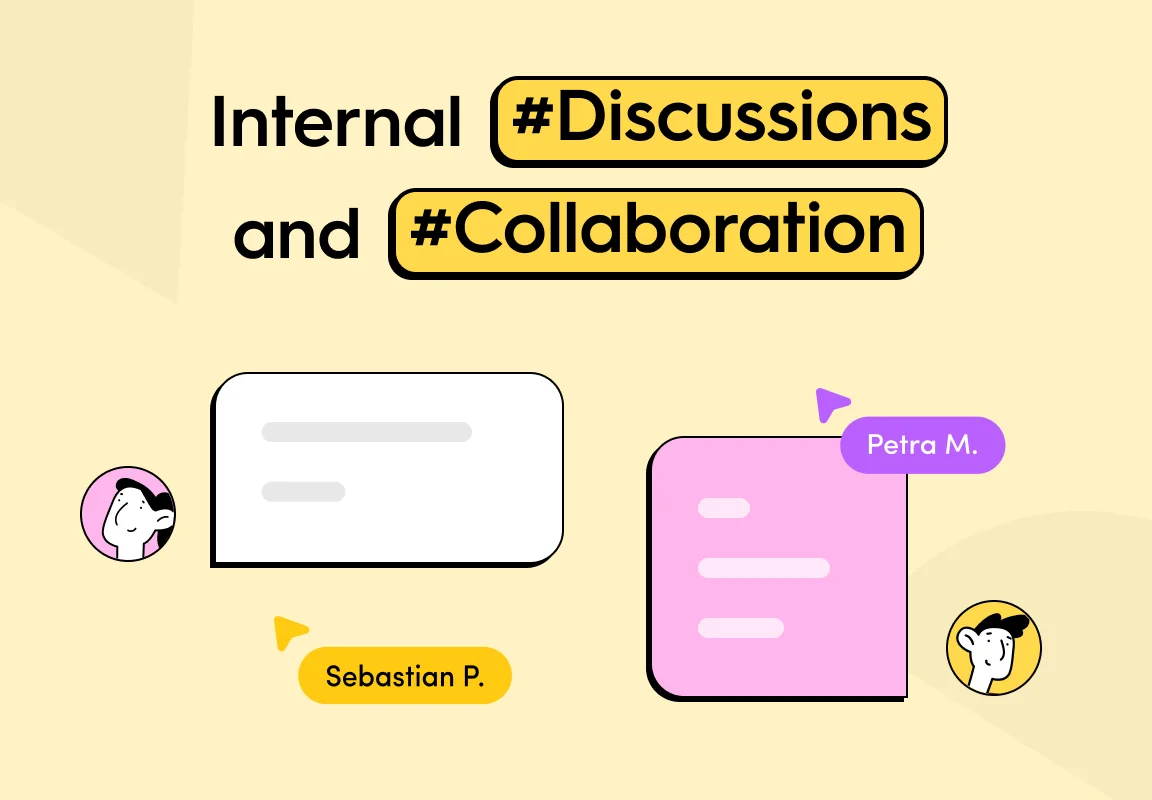 Enhancing Content Quality through Internal Discussions and Collaboration